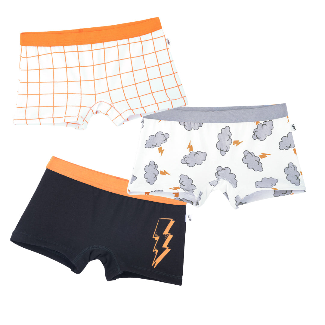 Thunderstorm - 3-Pack Girl Trunks