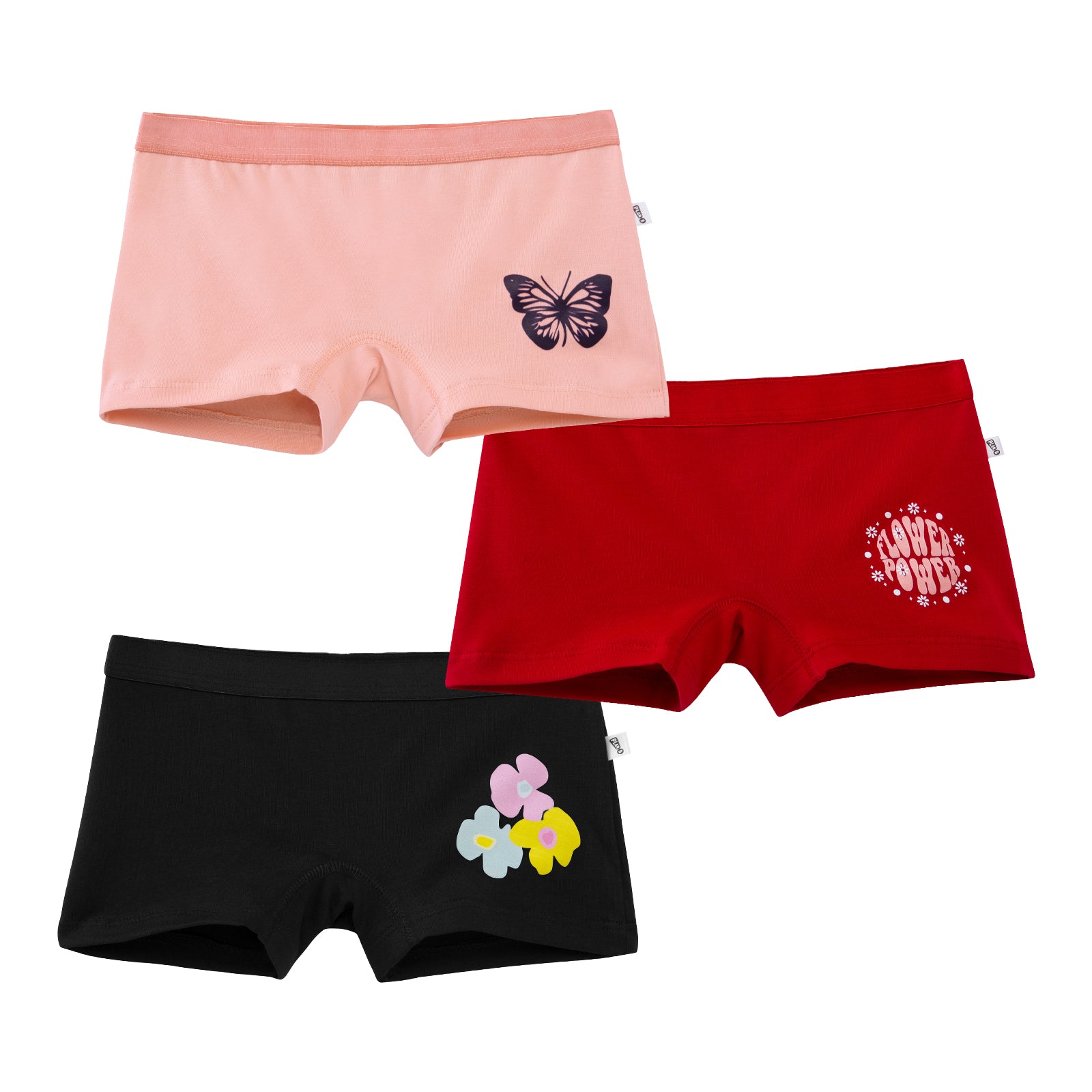 Gardenia 3-Pack Girl Trunks – Plan B