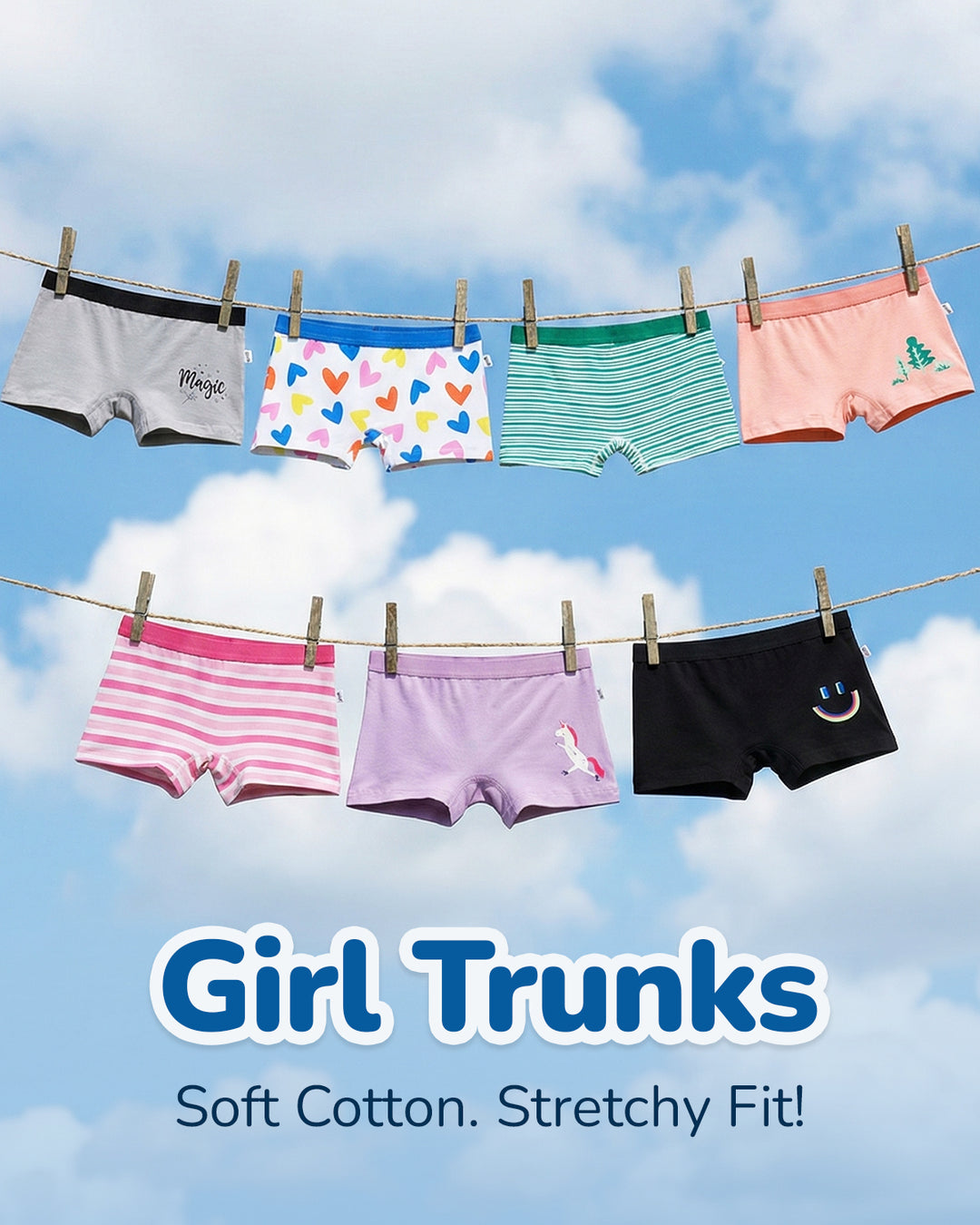 Girls Trunks - Buy Trunks For Girls Online at Best Price