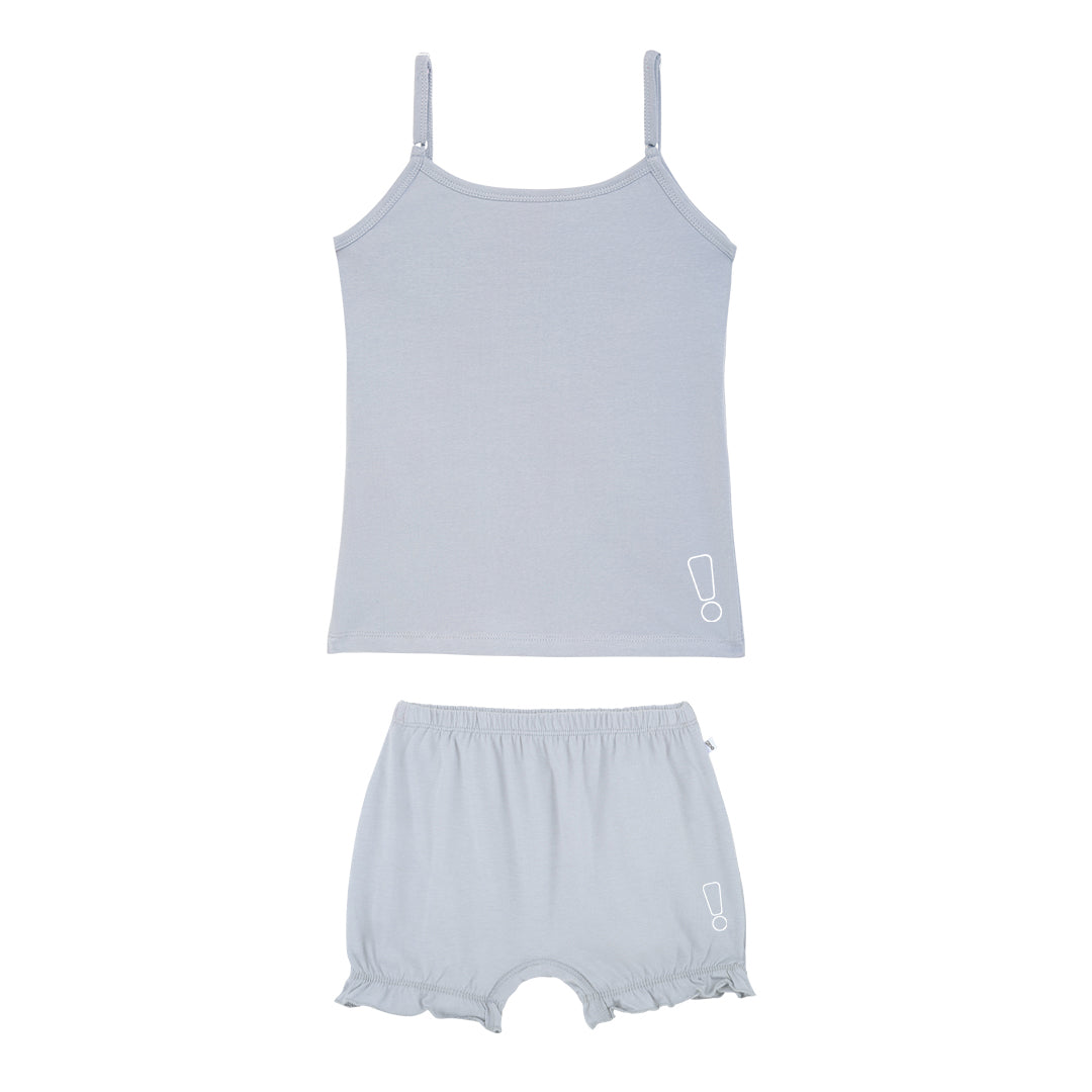 Grey Bloomers & Camisole Set