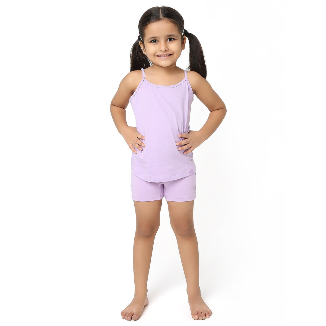 Lavender Trunk & Camisole Set