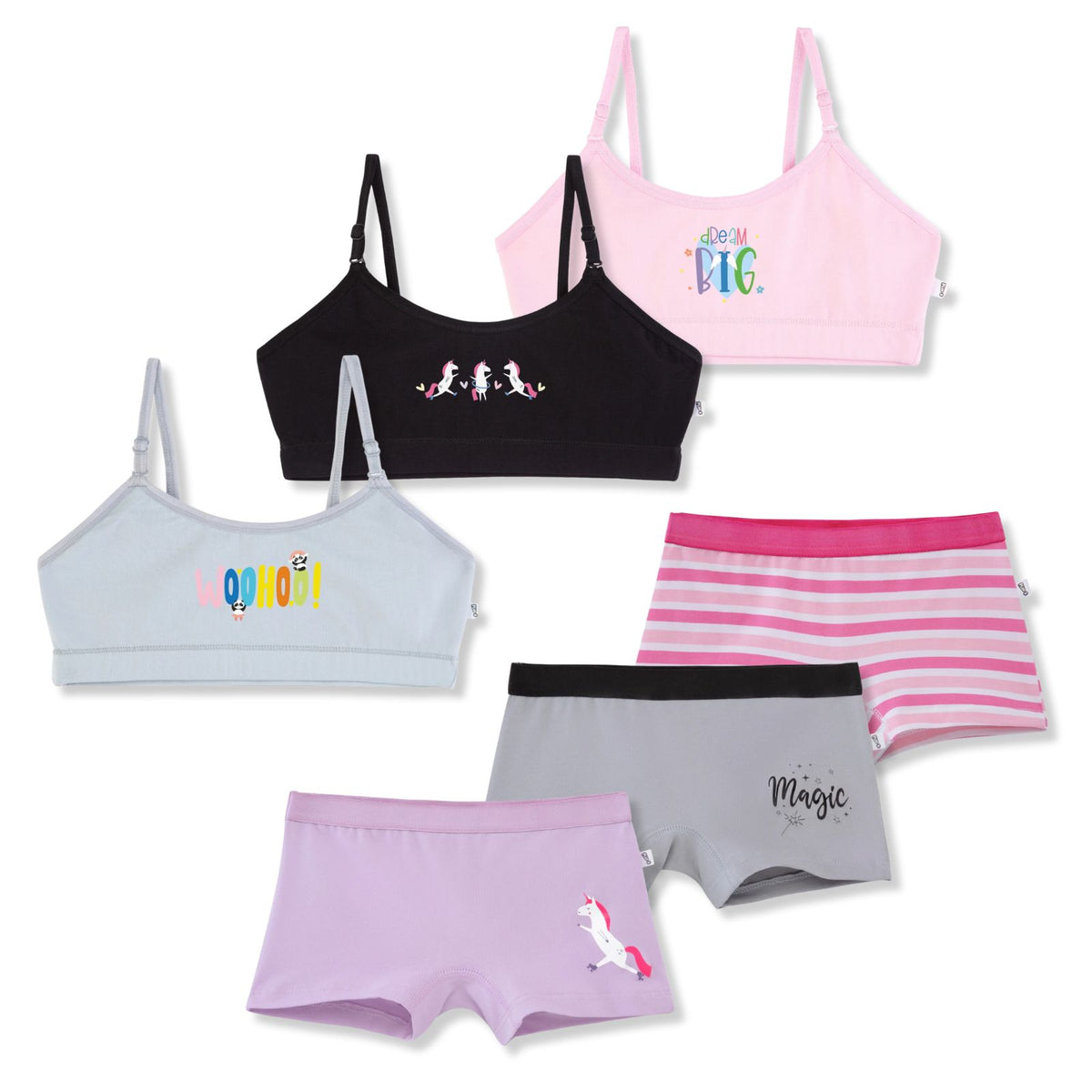 Magic 6-pack Training Bra & Trunk Set – Plan B