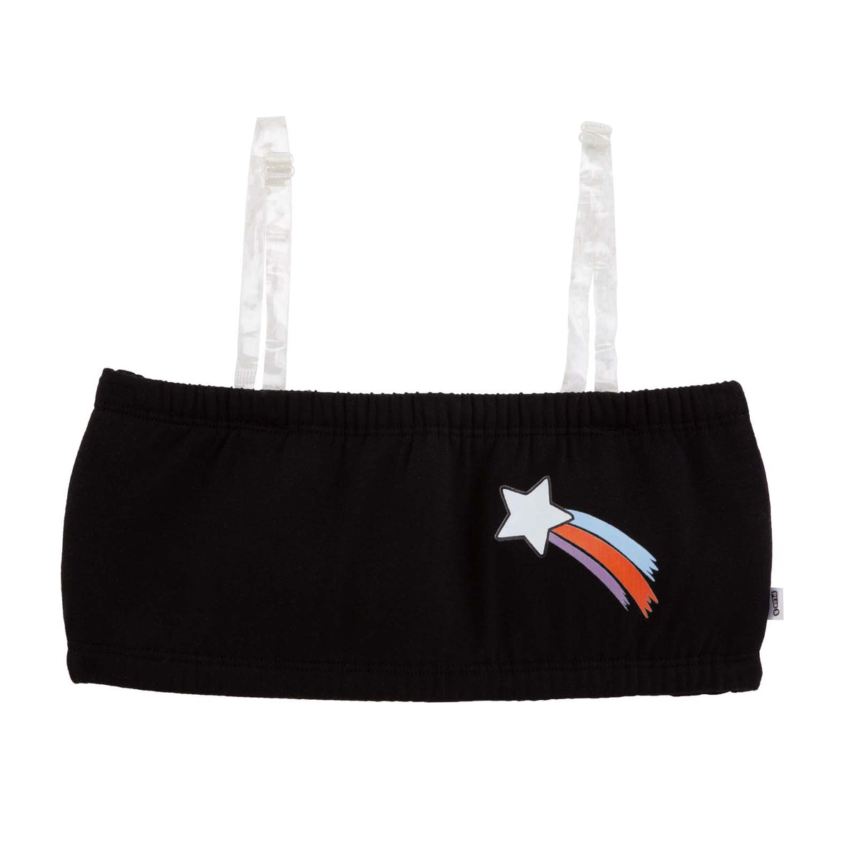 Lightly Padded Tube Bra with Removable Straps - Shooting Star